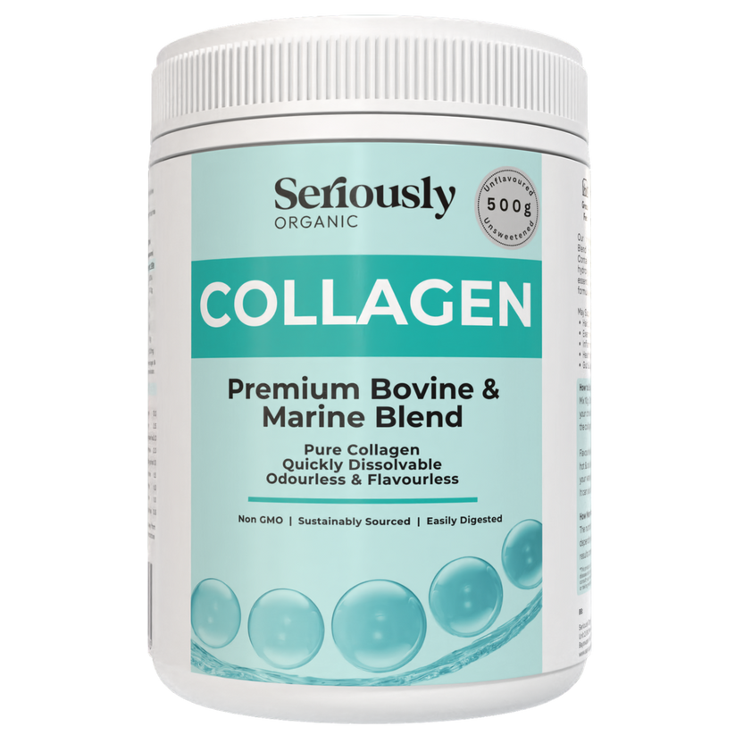 Dual Collagen Blend – Grass-Fed Bovine + Marine | Seriously Organic ...